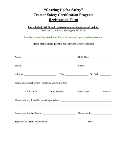 Youth Tractor & Machinery Safety – Extension Lafayette County