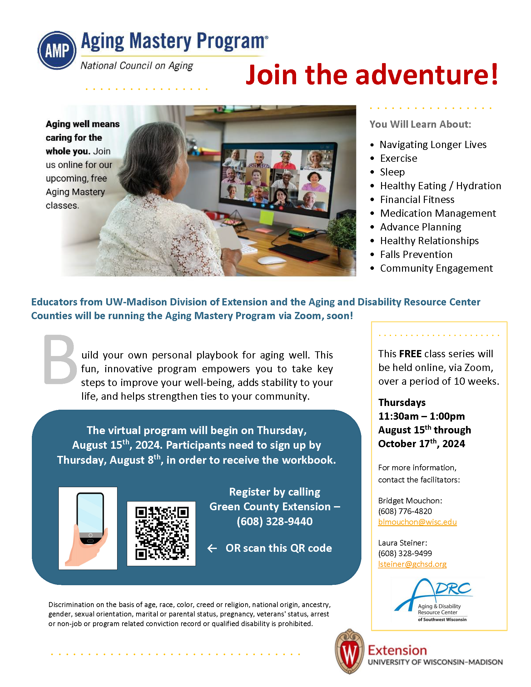 Aging Mastery Program – Extension Lafayette County